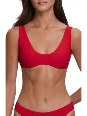 Polo Ralph Lauren Deep Scoop Bikini Top - Cruise Red