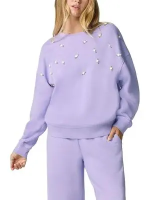 FLORENCE BY MILLS Rosette Oversize Pullover Millie Lavender