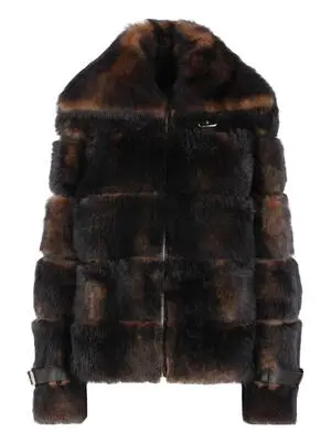 Fendi Aviator Jacket - Brown