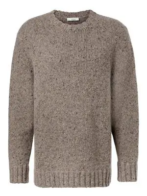 THE ROW Pellegrino Cashmere Sweater - Brown