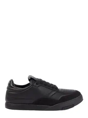 Givenchy Yard Court Leather Sneakers - Black