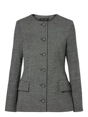 Proenza Schouler Annemarie Wool Jacket - Grey