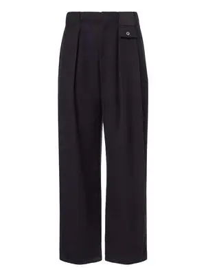 Loewe Mid-rise Wide-leg Pants - Blue