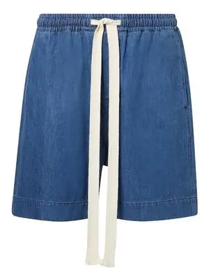 Commas Denim Bermuda Shorts - Blue