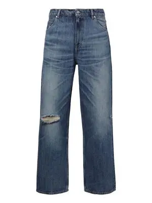 Our Legacy Vast Cut High-rise Wide-leg Jeans - Blue