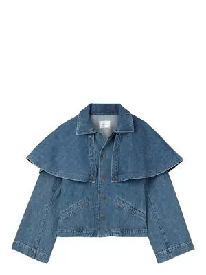 Faithfull The Brand The Cape Denim Jacket - Blue