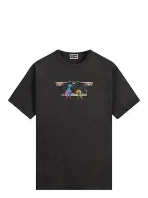 Kith X Marvel Vs. Capcom Industrial Vintage Tee Shirt - Black