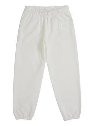 Supreme S Logo Sweatpant - White