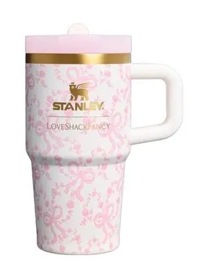 STANLEY 1913 X Loveshackfancy 20oz Tumbler - Coquette Bow Chantilly