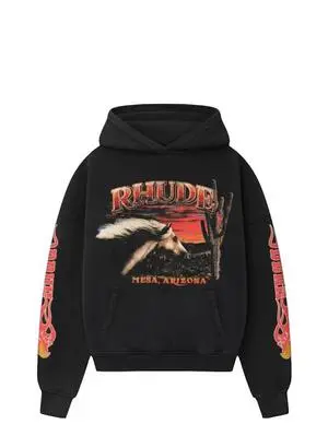 Rhude Mesa Stallion Hoodie - Black