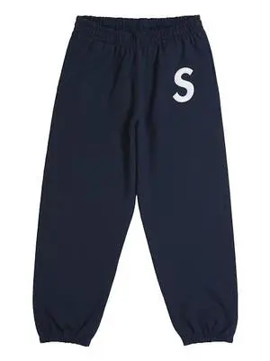Supreme S Logo Sweatpant (fw25) Navy Blue