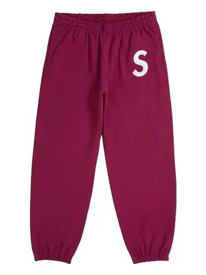 Supreme Logo Sweatpant - Red
