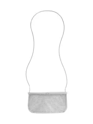 Calvin Klein 54 Chainmail Shoulder Bag - Silver