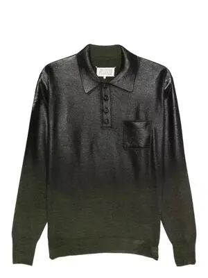 MAISON MARGIELA Patch-pocket Polo Shirt - Green