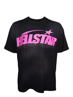 HELLSTAR Classic Rhinestone T-shirt - Pink
