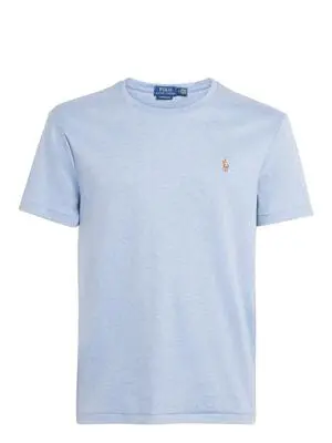 Polo Ralph Lauren Pima Cotton Logo T-shirt - Blue