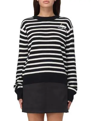 Marc Jacobs Striped Pullover Sweater - White