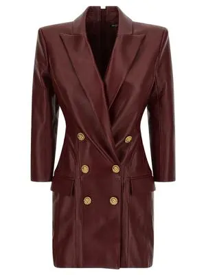 Balmain Dress - Burgundy