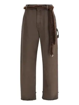 DARKPARK Wide Leg Pants - Brown
