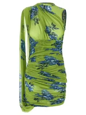 Magda Butrym Floral Print Dress - Green