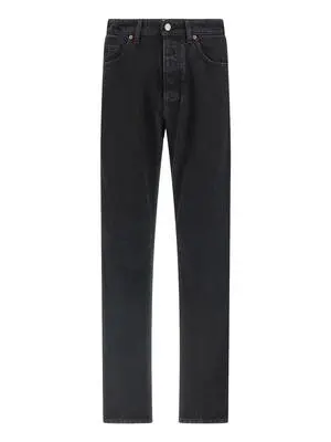 MAISON MARGIELA Straight Leg Jeans - Black