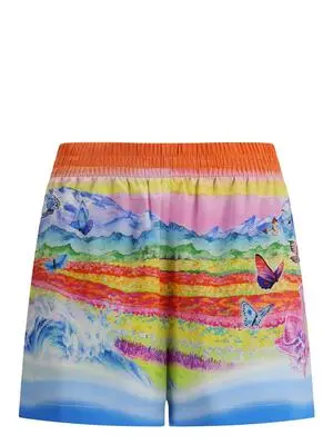 Casablanca Printed Shorts - Multicolor