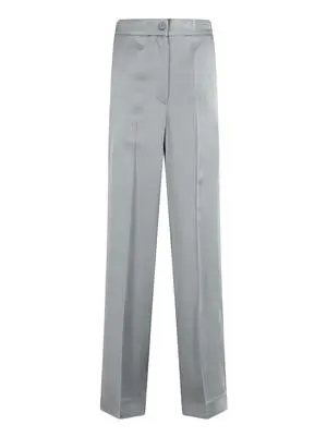 SEMICOUTURE Wide Leg Trousers - Grey