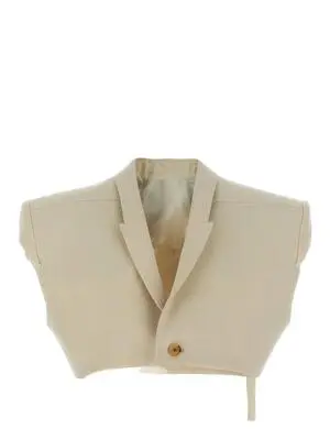 Rick Owens Waistcoat - Beige