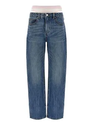 DENIM X ALEXANDER WANG Jeans - Blue