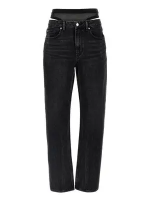 DENIM X ALEXANDER WANG Jeans - Black