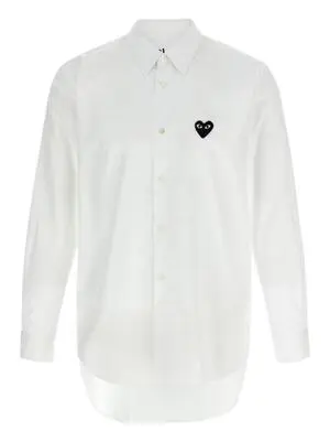 Play Comme Des Garcon Shirt Men White