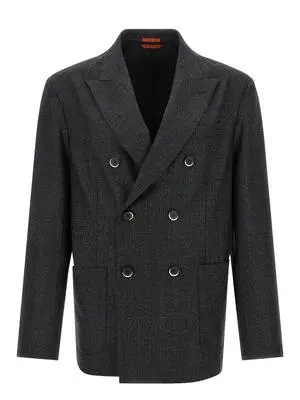 Barena Venezia Double Breasted Jacket - Grey