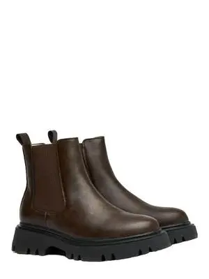 V.GAN LONDON Vegan Russ Chelsea Boots - Brown
