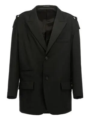 Yohji Yamamoto Tailored Jacket - Black