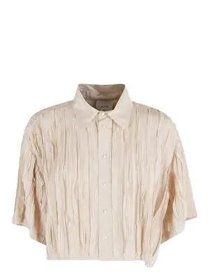ALYSI Shirt - Yellow Cream
