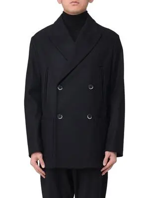 Barena Venezia Double Breasted Coat - Black