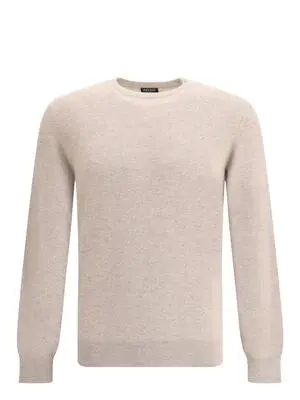 Zegna Pullover Sweater Beige