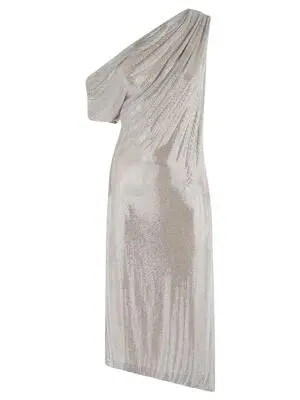 Giuseppe Di Morabito One Shoulder Dress - Beige
