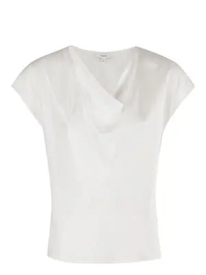 Vince Draped Top - White