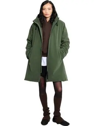 Stutterheim Mosebacke Winter Matte Coat - Green