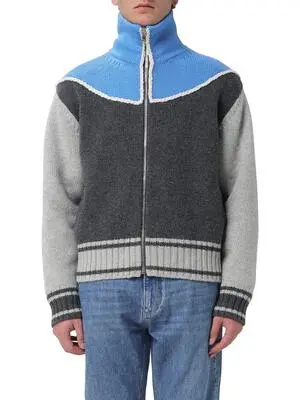 Bottega Veneta Zip-up Sweater - Charcoal