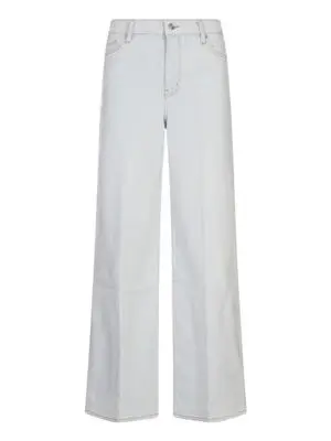 FRAME Frame Le Slim Palazzo High-Waist Wide-Leg Jeans Blue 1