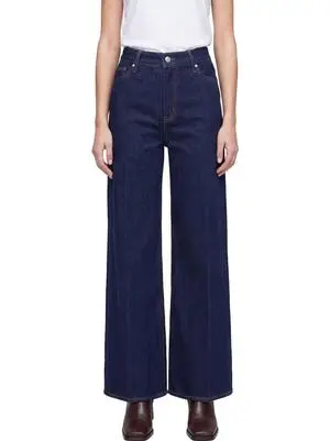 FRAME FRAME Wide-Leg Denim Jeans Blue