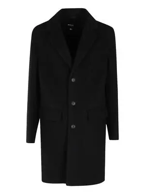 BOSS Tailored Coat - Black