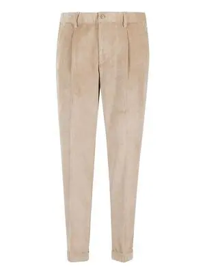 BRIGLIA 1949 Briglia 1949 Beige Corduroy Trousers Kaki