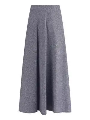 SARA ROKA A-Line Denim Skirt