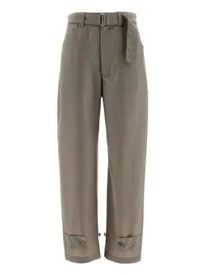 LEMAIRE Wide Leg Trousers Dust