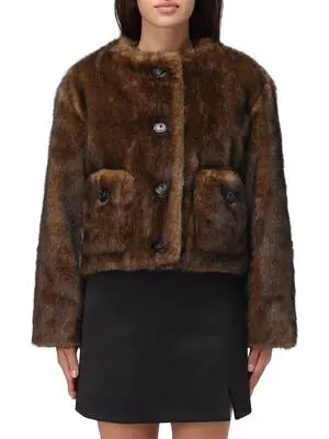 Marc Jacobs Fur Coat - Brown