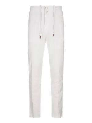 Kiton Pants - White