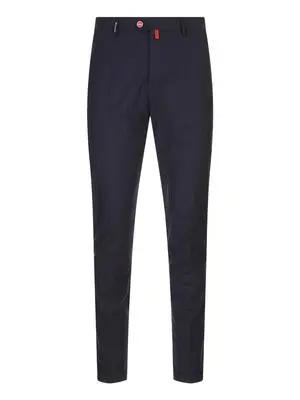 Kiton Tailored Trousers - Blue